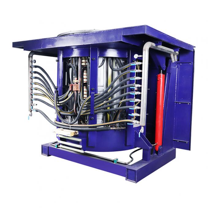 2T Stainless Steel Casting Industrial Metal Melting Furnace Steel ...
